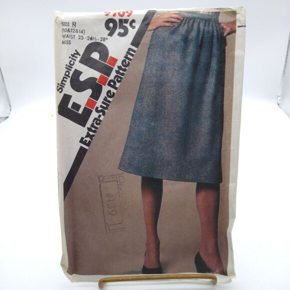 Simplicity | Office | Vintage Sewing Pattern Simplicity 979 Esp Extra ...